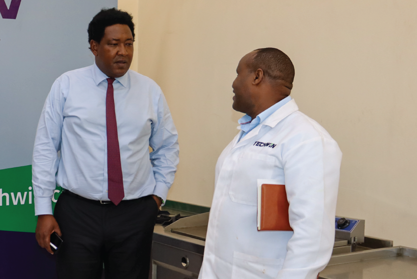 Senetor Ledama Olekina Visits Techwin Limited